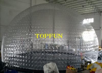 China Transparent PVC Large Inflatable Bubble Dome Tent For Exhibition And Party for sale