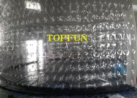 China Transparent PVC Large Inflatable Bubble Dome Tent For Exhibition And Party for sale