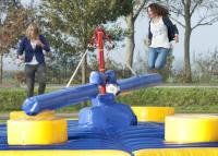 China Commercial Inflatable Wipeout Game For Jumping CE EN14960 Approved for sale