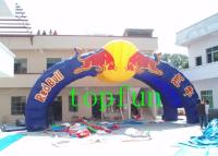 China Oxford Fabric Double Inflatable Arches For Advertising And Promotion for sale