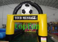 China PVC Customized Inflatable Advertising Arch By Hot Air Welded for sale