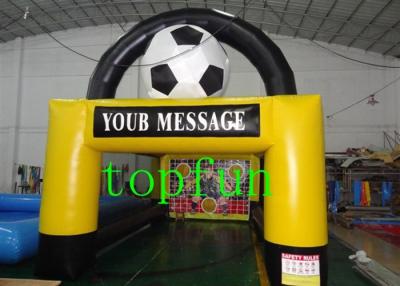 China PVC Customized Inflatable Advertising Arch By Hot Air Welded for sale