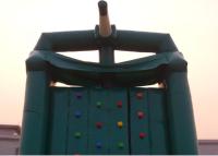 China Double Stitching Inflatable Climbing Walls / Rock Climbing Walls For Commercial for sale