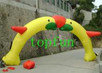 China Oxford Sewn Structure Inflatable Dolphin Arch Water Proof For Events for sale