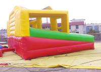China Eco - Friendly Outdoor Exciting Inflatable Sports Games With 3 Basket Hoops for sale