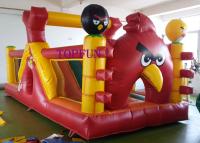 China OEM 0.55 mm PVC Tarpaulin Inflatable  Bouncy Castle Strong Sewing for sale