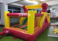 China OEM 0.55 mm PVC Tarpaulin Inflatable  Bouncy Castle Strong Sewing for sale