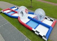 China Customized Inflatable Sports Games Inflatable Zorb Ball Track for sale