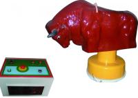 China Balance Inflatable Sports Games Round Bullfight With Shaking Cow For Cowboys for sale