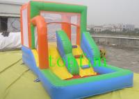 China Oxford fabric Commercial Inflatable Bounce House With Slide For Kids for sale