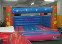 China Custom 4 x 4 m Hand Printing Inflatable Bounce House Kids Jumping Castle for sale
