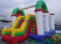 China Outdoor Kids Fun Games Combo Inflatable Jumping Castle PVC Tarpaulin for sale