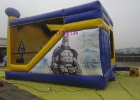 China Digital Printing Batman Inflatable Jumping Castle With Roof PVC Tarpaulin for sale