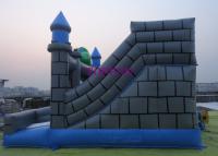 China Sewing Full Printing PVC Tarpaulin Inflatable Jumping Castle Jurassic Park for sale