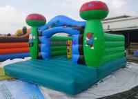 China 5 x 4 m 0.55mm PVC Tarpaulin Mushroom Commercial Jumping Castles Bouncy for sale