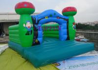 China 5 x 4 m 0.55mm PVC Tarpaulin Mushroom Commercial Jumping Castles Bouncy for sale
