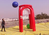 China 3mH Newfashioned Inflatable Ball Shoot Sport Games For Commercial Use for sale