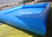 China Outdoor Durable PVC Inflatable Swimming Pools For Family Amusement Equipment for sale