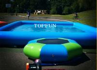 China Outdoor Durable PVC Inflatable Swimming Pools For Family Amusement Equipment for sale