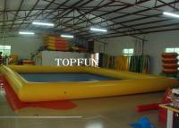 China CE PVC Tarpaulin Large Inflatable Swimming Pool Outdoor Amusement Park for sale