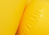 China Funny Yellow Double Pool Inflatable Swimming Pools PVC Tarpaulin CE Approval for sale