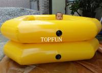 China Double Tubes 0.65m High Kids Swimming Pool Inflatable PVC Tarpaulin for sale