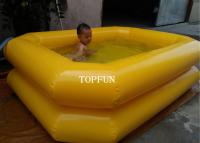 China Double Tubes 0.65m High Kids Swimming Pool Inflatable PVC Tarpaulin for sale