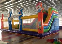 China Inflatable Amusement Park With Big Slide Fire - Resistant For Party for sale