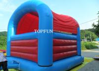 China Red / Blue Inflatable Spiderman Jumping Castle Bouncy House Waterproof for sale