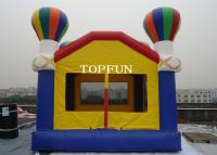 China PVC Tarpaulin Kids Inflatable Bouncy Castle With Balloons 4 x 4 m Custom for sale