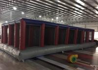 China 0.55 mm PVC tarpaulin inflatable jumping maze,outdoor playground  amusement park for sale