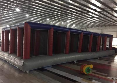 China 0.55 mm PVC tarpaulin inflatable jumping maze,outdoor playground  amusement park for sale