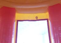 China Kids Happy Birthday Small Jumping Castle Handing Drawing PVC Tarpaulin for sale