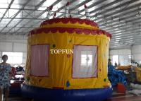 China Kids Happy Birthday Small Jumping Castle Handing Drawing PVC Tarpaulin for sale