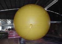 China Yellow Custom Inflatable Balloons For Commercial Advertising  2.5m Diameter for sale