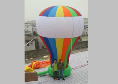 China 0.45mm PVC Tarpaulin Inflatable Advertising Product Rainbow Color Balloons for sale