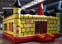 China Commercial Pirate Jumping Castle Double Sewing , Kids Jumping Castle 6 x 6 m for sale