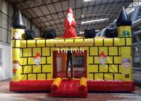 China Commercial Pirate Jumping Castle Double Sewing , Kids Jumping Castle 6 x 6 m for sale