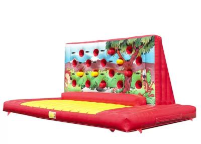 China Outdoor Inflatable Sports Games Boxing Wall 4.1 X 6.4 X 2.8 M for sale