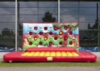 China Outdoor Inflatable Sports Games Boxing Wall 4.1 X 6.4 X 2.8 M for sale