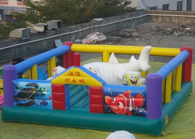 China Ocean Theme Kids Inflatables With PVC Tarpaulin 7m * 5m * 2.5m for sale