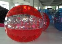 China Red Human Inflatable Bumper Bubble Ball Waterproof For Adults for sale