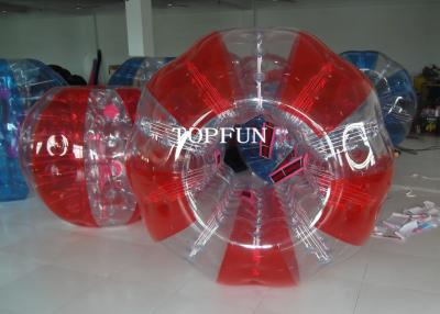 China Red Human Inflatable Bumper Bubble Ball Waterproof For Adults for sale