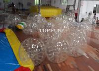 China 1.5m Diameter PVC / TPU Inflatable Bumper Ball Outdoor Or Indoor Usage for sale
