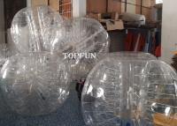 China 0.8mm PVC Inflatable Bumper Ball For Kids Games LOGO Customized for sale