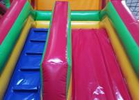China Kids Happy Hop Jumping Castle With Slide For Birthday Party OEM for sale