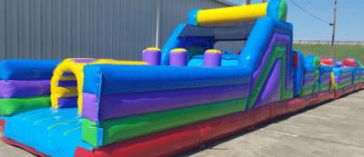 China Inflatable Ultimate 30'Ft And 40ft Obstacle Combo Sport Games for sale