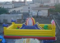 China Big Slide Altman Theme Inflatable Amusement Park For Kids Baby for sale