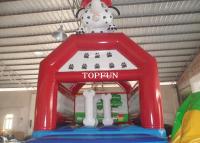 China 5 X 4 M Cute Funny Kids Bounce House Inflatables With Animal Cartoon for sale