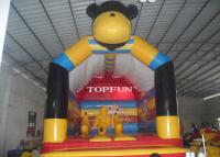 China Outdoor PVC Tarpaulin Monkey Kids Inflatable Bouncy House Family Use for sale